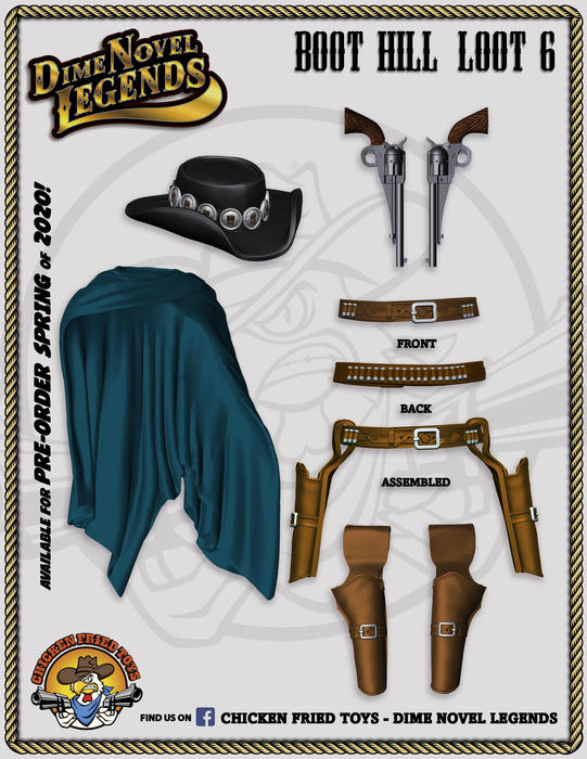 Dime Novel Legends Boot Hill Loot accessories #6