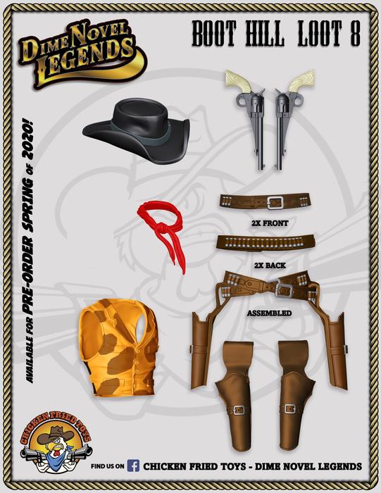 Dime Novel Legends Boot Hill Loot accessories #8