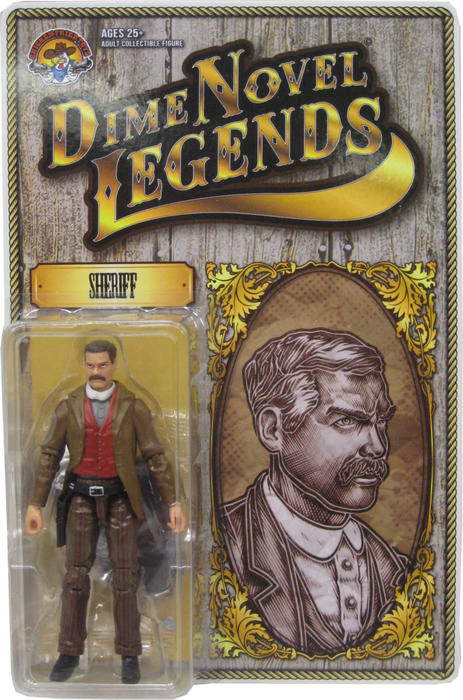 Dime Novel Legends action figure The Sheriff