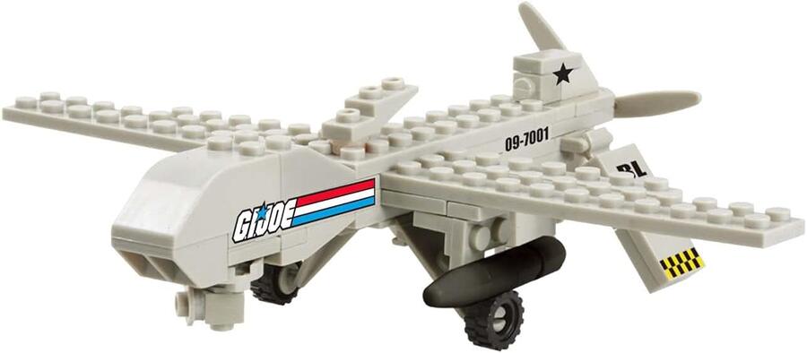 GI JOE Forever Clever construction kit AWE Striker w/ drone