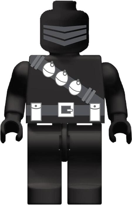 GI JOE Forever Clever construction kit AWE Striker w/ drone