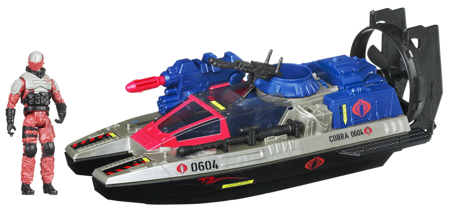 GI JOE Retaliation movie Cobra Fang Boat w/ Swamp Viper