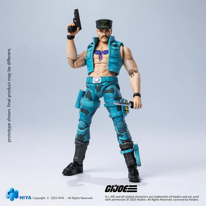 GI JOE 4" HIYA action figure Gung-Ho (Marine version)