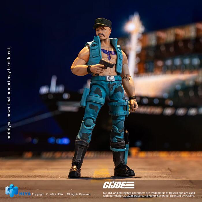 GI JOE 4" HIYA action figure Gung-Ho (Marine version)