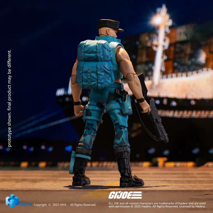 GI JOE 4" HIYA action figure Gung-Ho (Marine version)