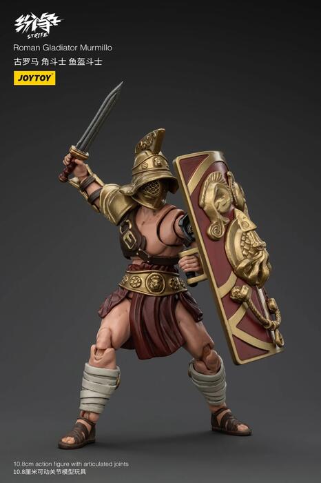 JoyToy 1/18 scale figure Roman gladiator Murmillo