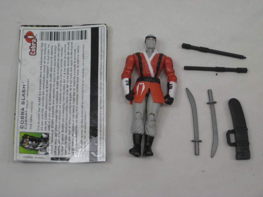 GI JOE vintage figure Slash (cmp., C10, fc)