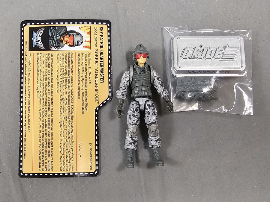 GI JOE convention 2016 figure Airborne