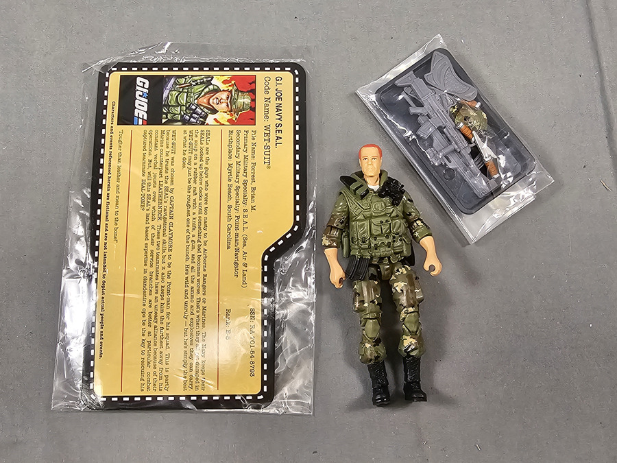 GI JOE convention 2011 figure Wet-Suit