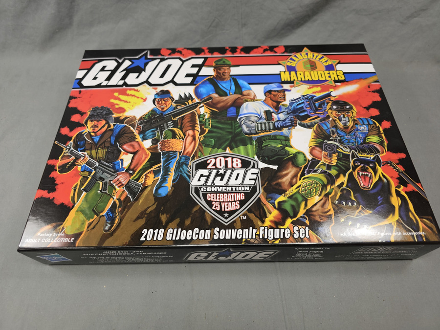 GI JOE convention 2018 souvenier box