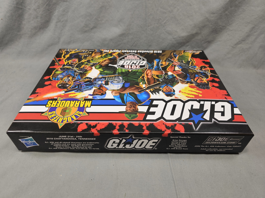GI JOE convention 2018 souvenier box