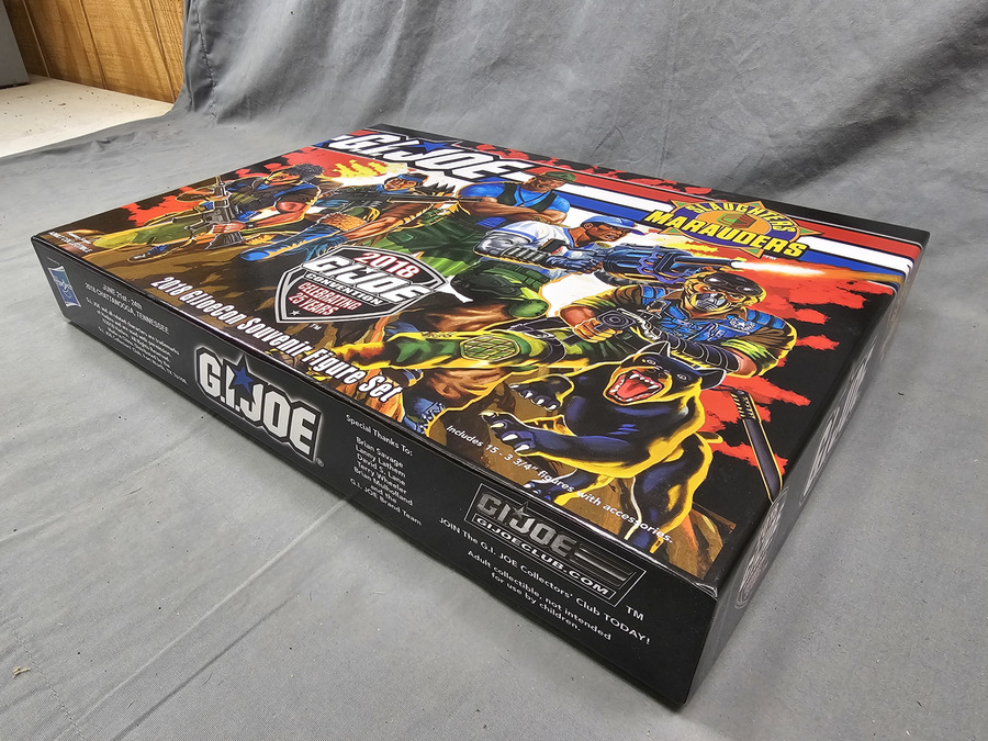 GI JOE convention 2018 souvenier box