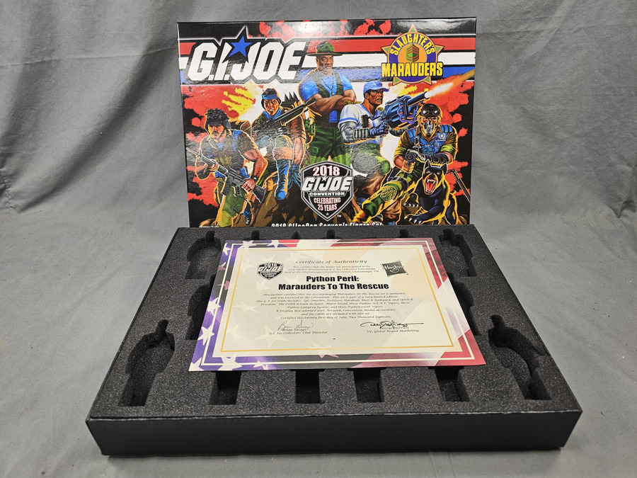 GI JOE convention 2018 souvenier box