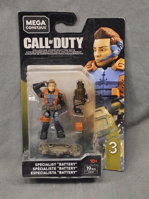 Mega Construx: Call of Duty figure set Specialist Battery